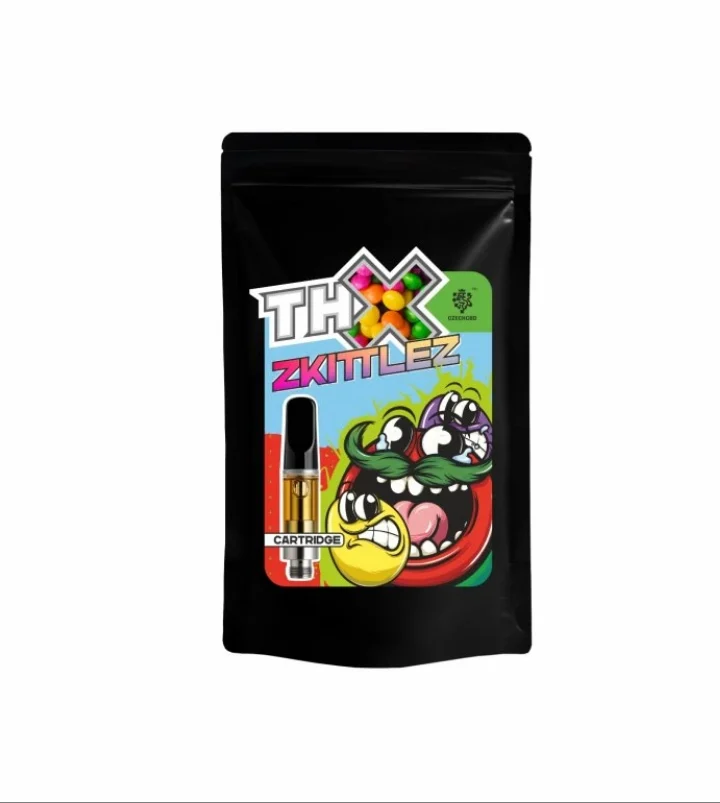 Tschechische CBD THX Cartridge Zkittlez, THX 88 %, 2 ml
