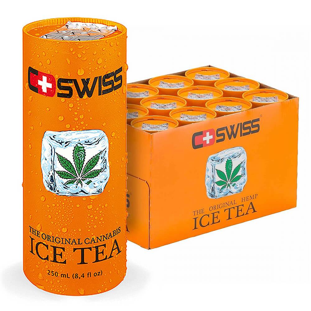 C-Swiss Kenevir Ice Tea THC İçermeyen, 250ml
