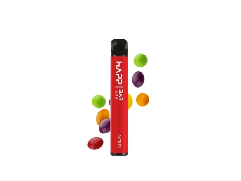 Happ Bar 600 Vape Pen Skittles, 2 ml